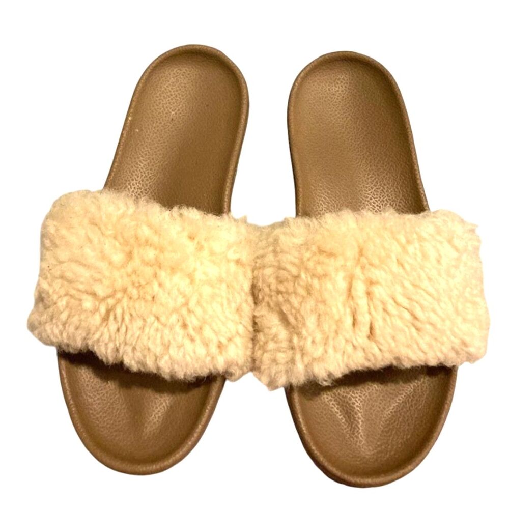 Ugg Royale Shearling Slide Sandals Treadlite Soles Si… - Gem